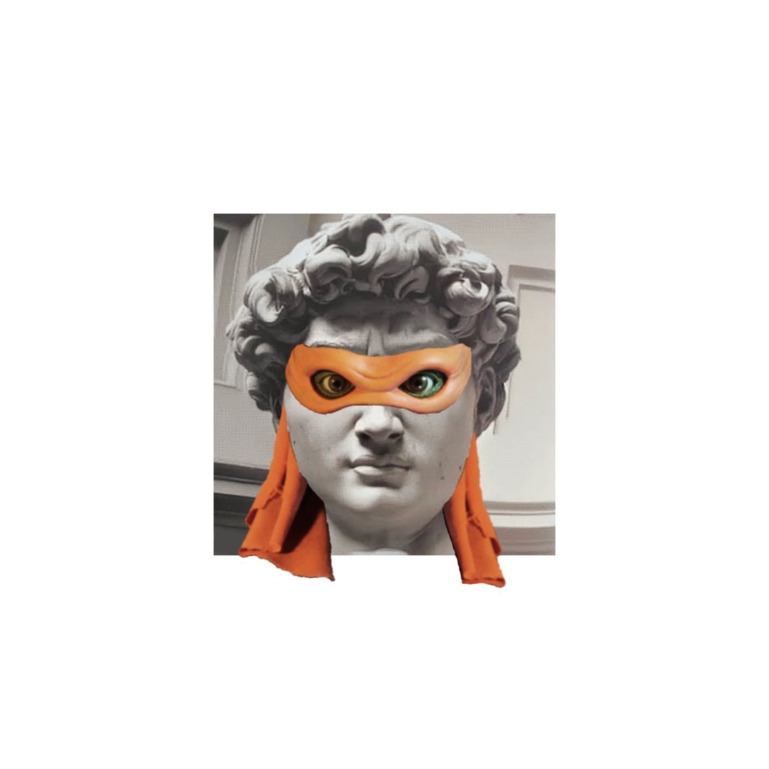 Michelangelo Sticker - Etsy