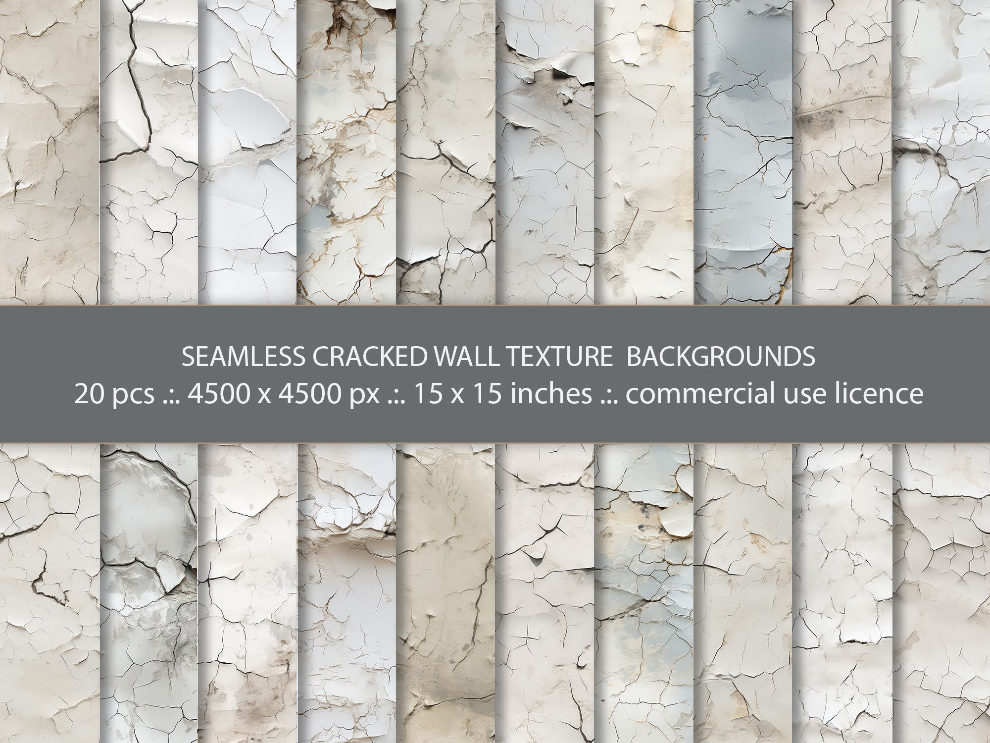 20 Seamless Cracked Wall Texture Textures of Earth Concrete - Etsy