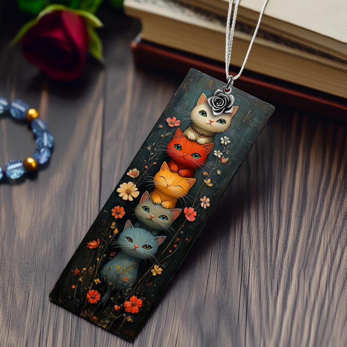 10 Digital Animal Bookmarks Set Printable Bookmark for Instant Download ...