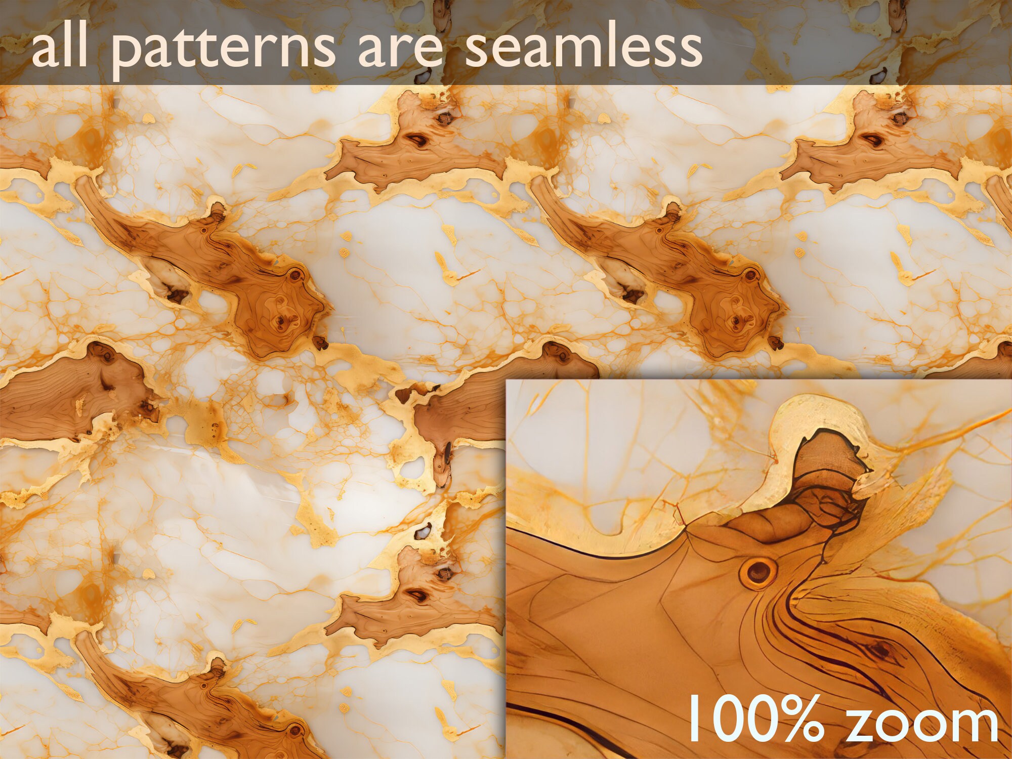 20 Seamless Luxury Gold Marble Texture Backgrounds, Decorative Luxury ...