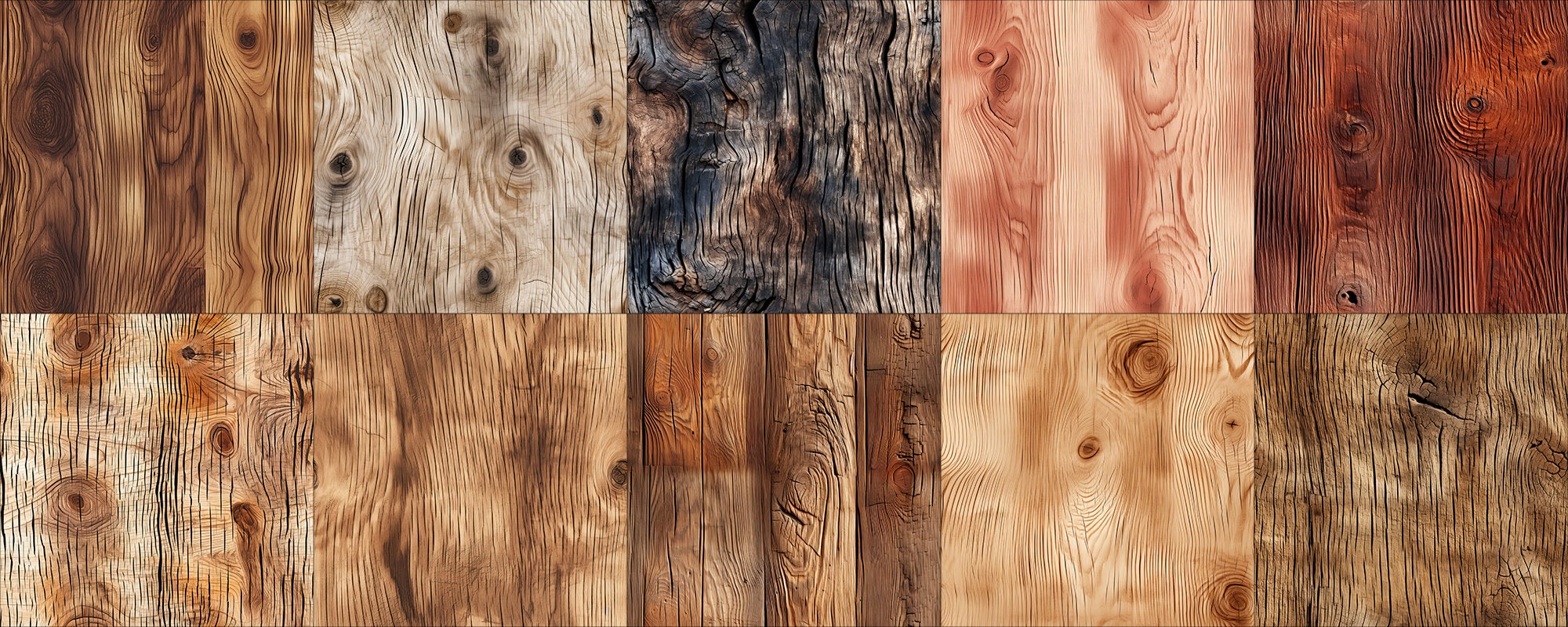 20 Seamless Wooden Plank Pattern Backgrounds, Wood Texture, Seamless ...