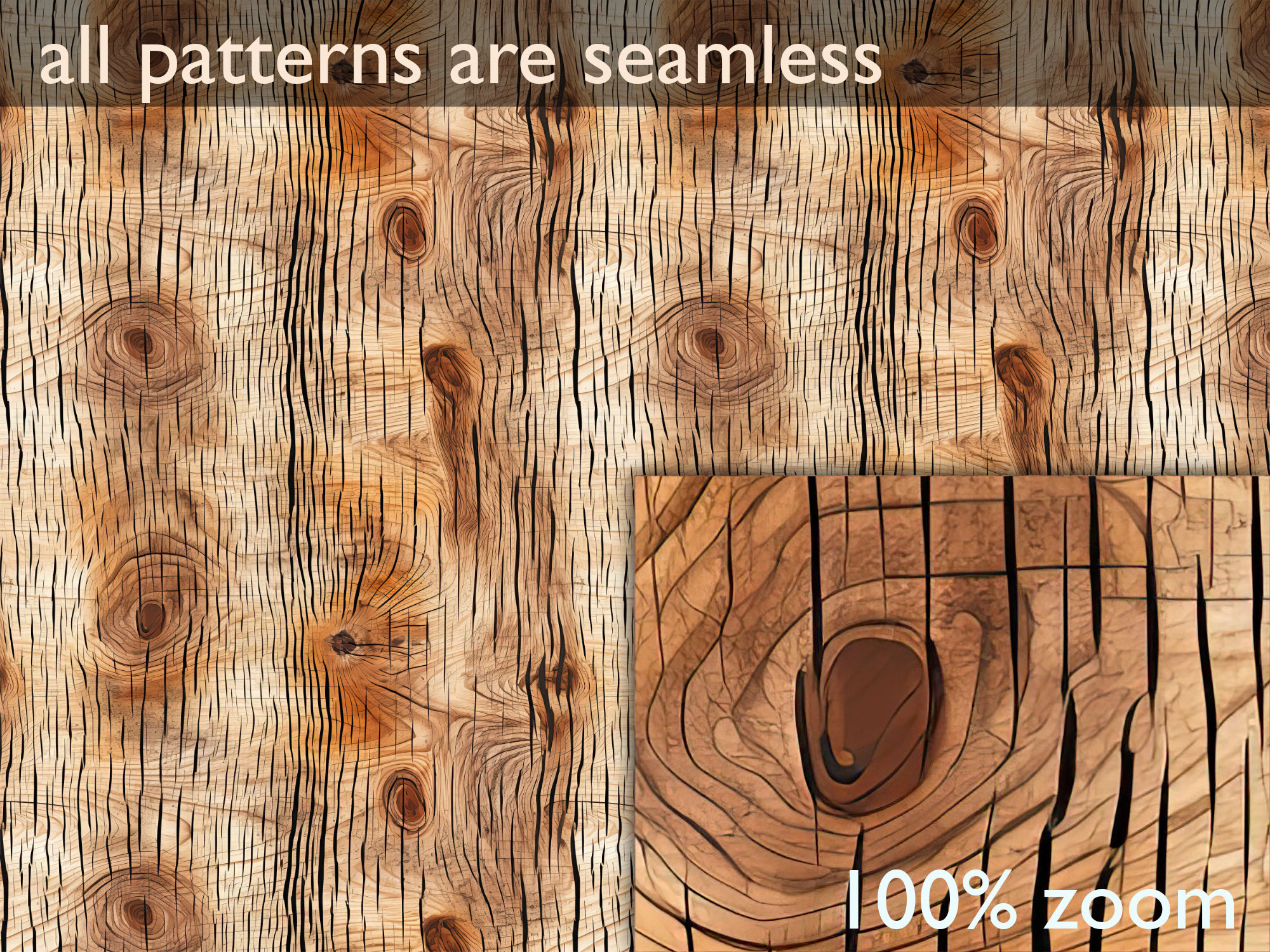 20 Seamless Wooden Plank Pattern Backgrounds, Wood Texture, Seamless ...