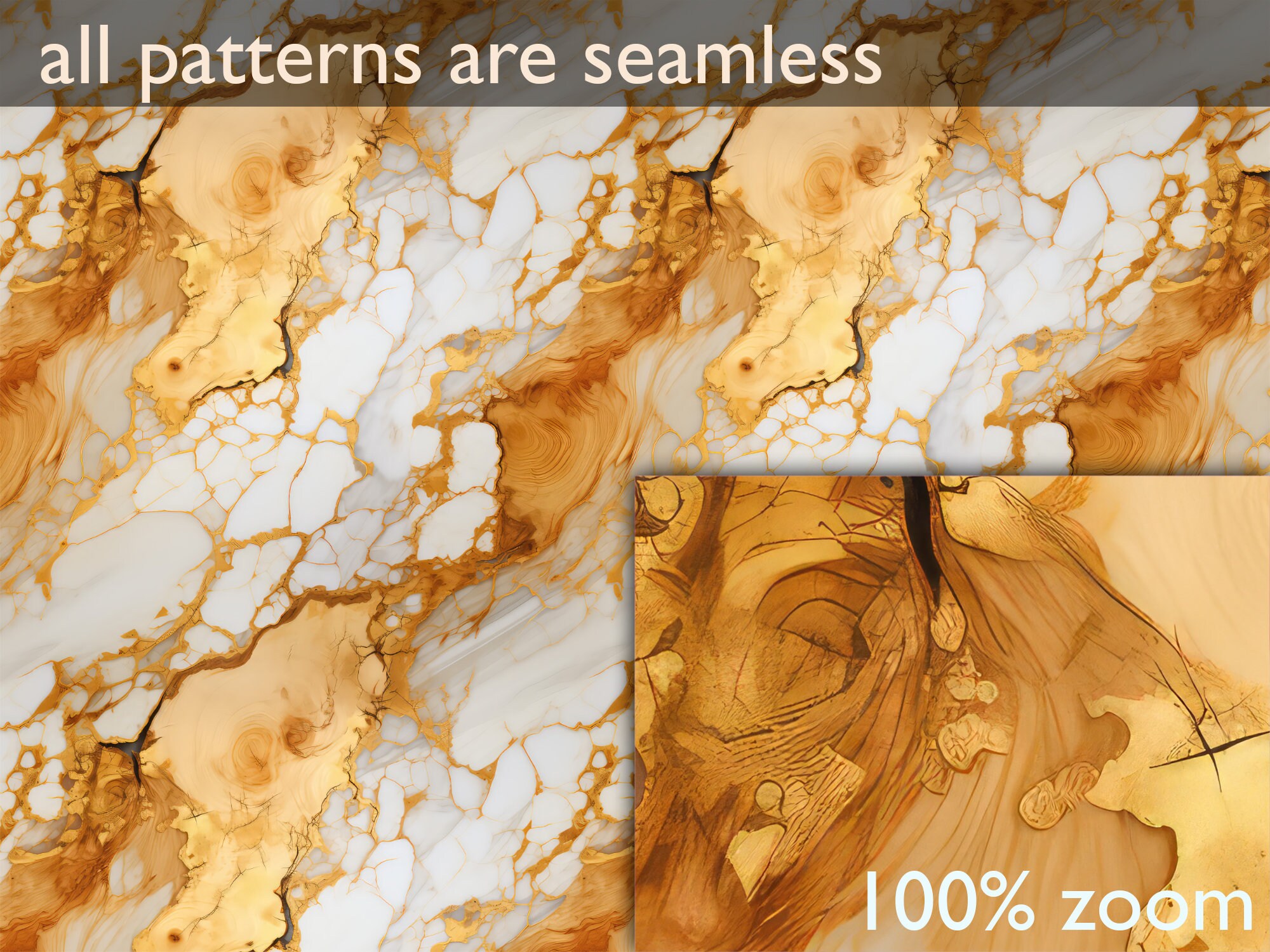 20 Seamless Luxury Gold Marble Texture Backgrounds, Decorative Luxury ...