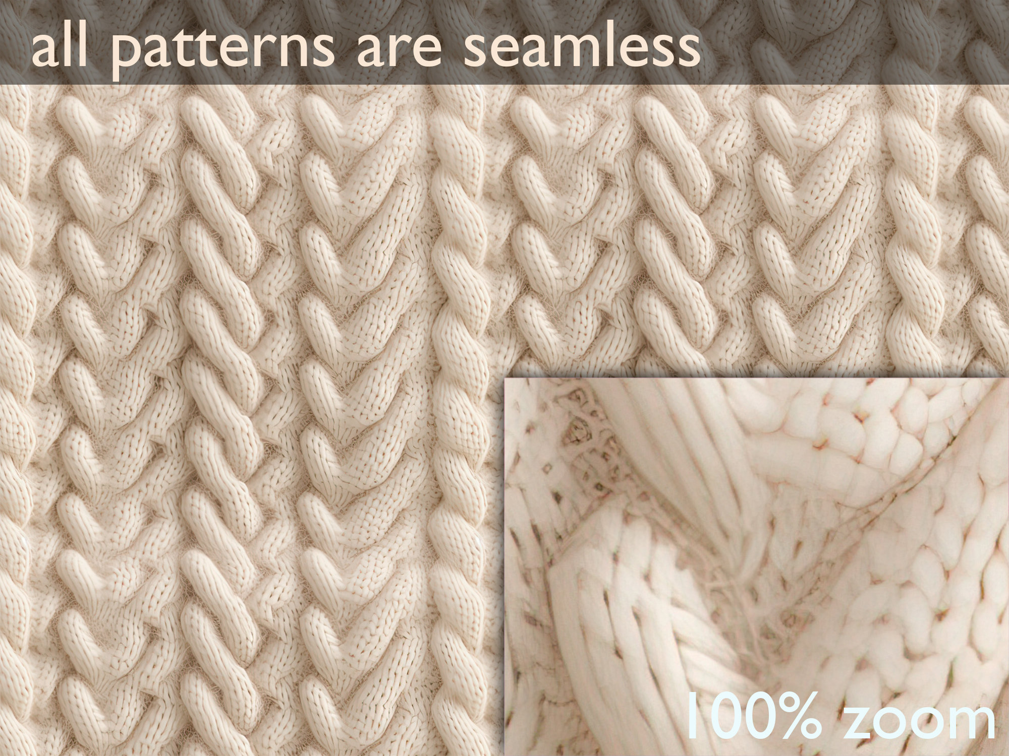 20 Seamless Knitted Wool Texture Backgrounds, Crochet Wool Pattern ...