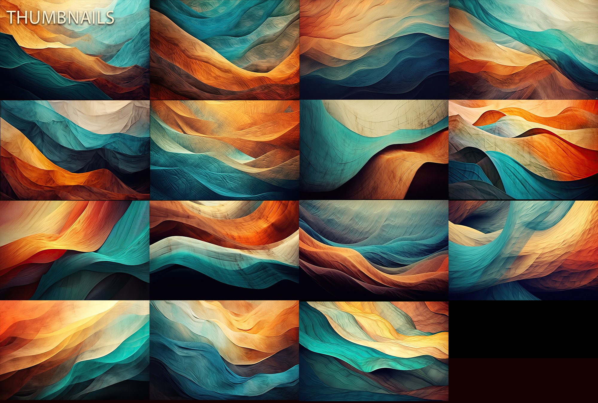30 Abstract Retro Waves Background Digital Paper Decorative - Etsy