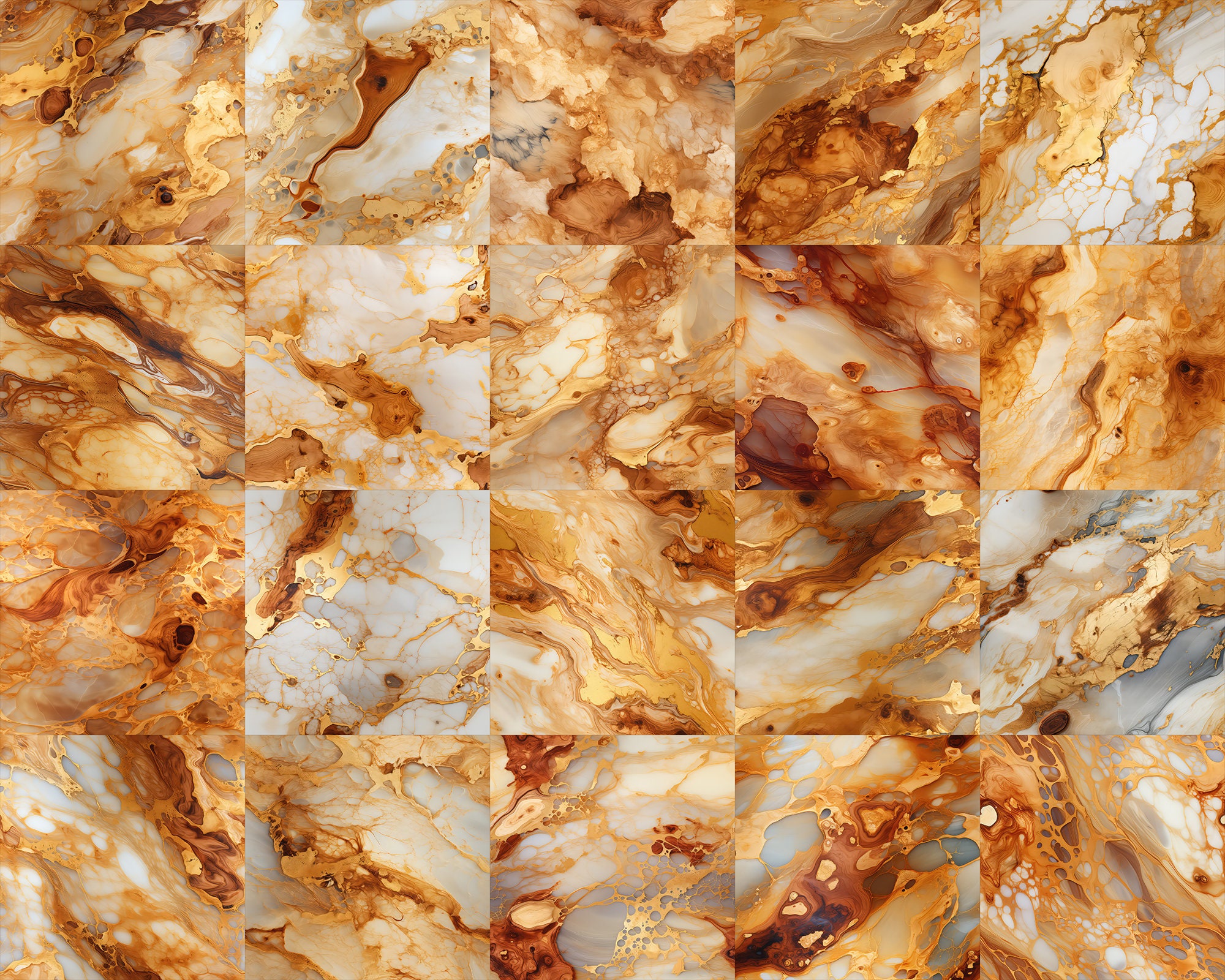 20 Seamless Luxury Gold Marble Texture Backgrounds, Decorative Luxury ...