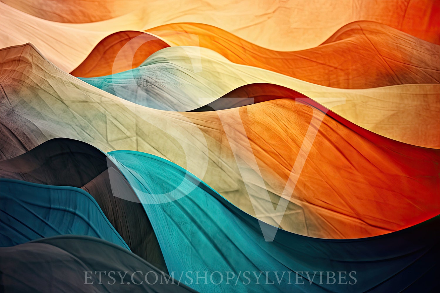 30 Abstract Retro Waves Background Digital Paper Decorative - Etsy