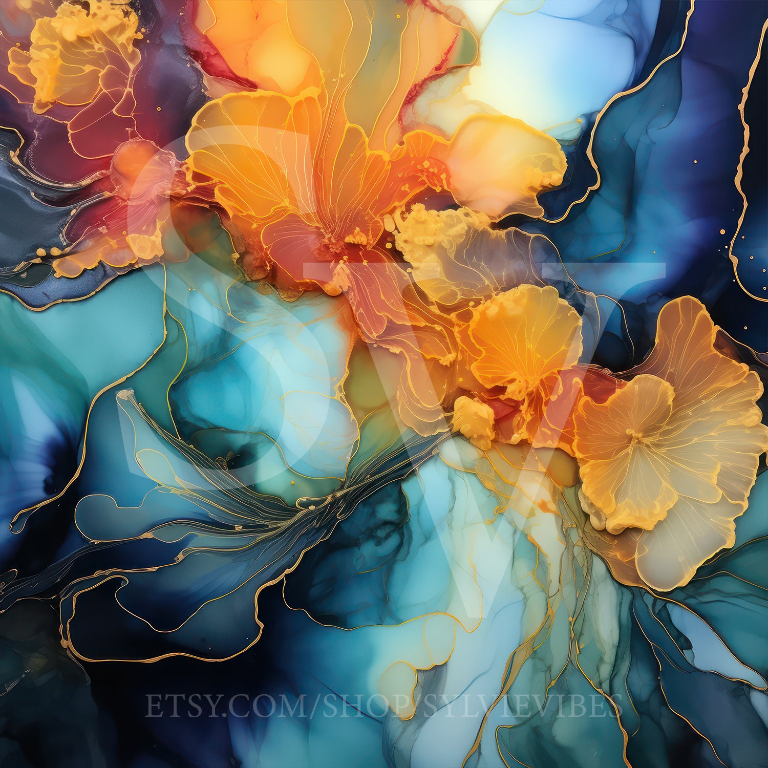 Alcohol Ink Textures, Liquid Paint Texture Backgrounds, Alcohol Ink ...