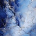 Blue Marble Texture Background: Silver Veins, Luxury Stone (digital ...