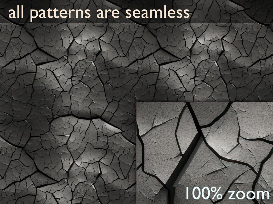 20 Seamless Cracked Abstract Texture Background,ground Texture ...