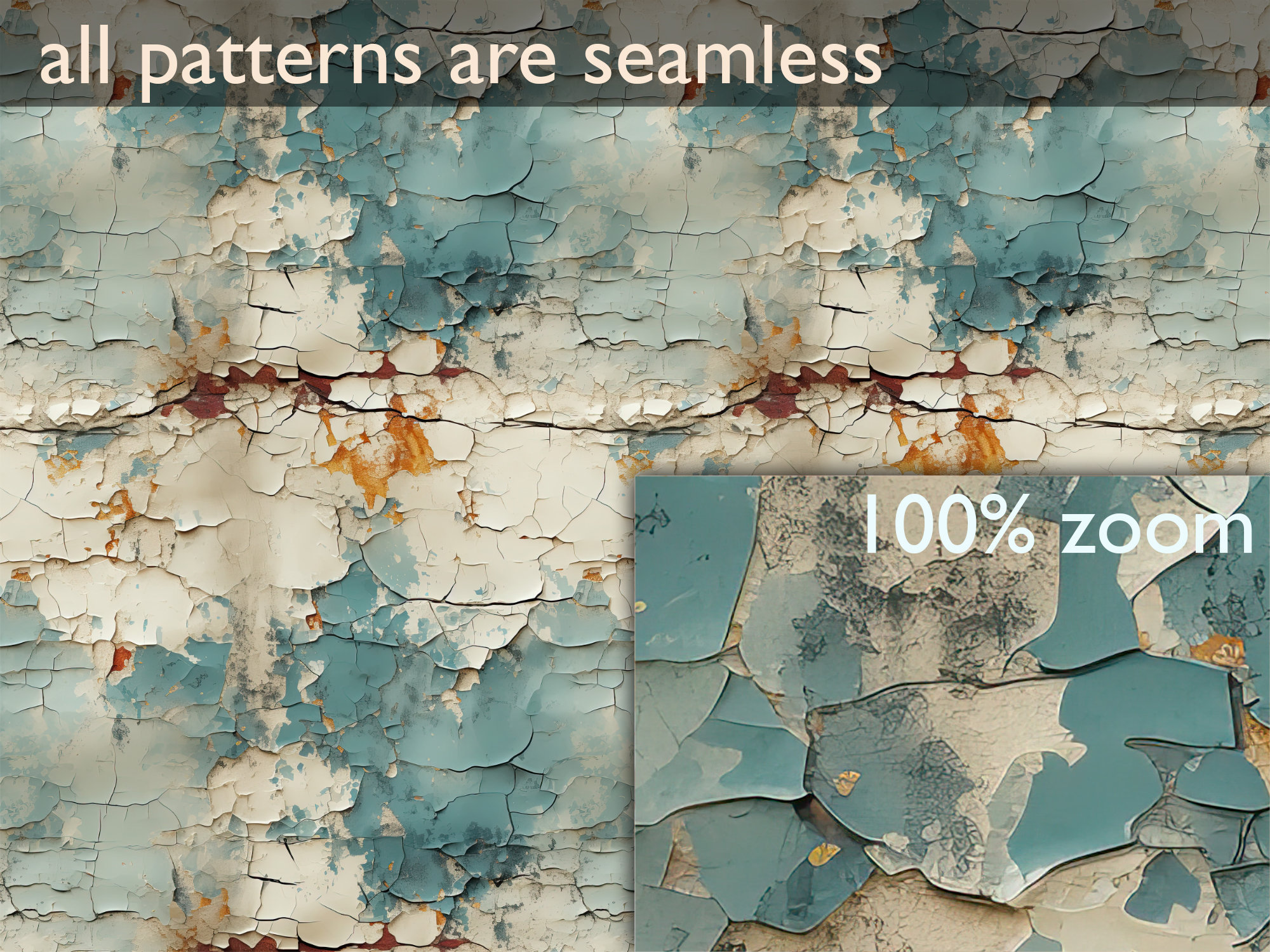 18 Seamless Cracked Wall With Gold Background, Seamless Pattern, Paint ...