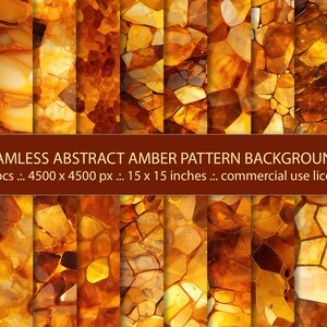 20 Seamless Abstract Amber Texture Background, Marble Background ...