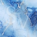 Blue Marble Texture Background: Silver Veins, Luxury Stone (digital ...