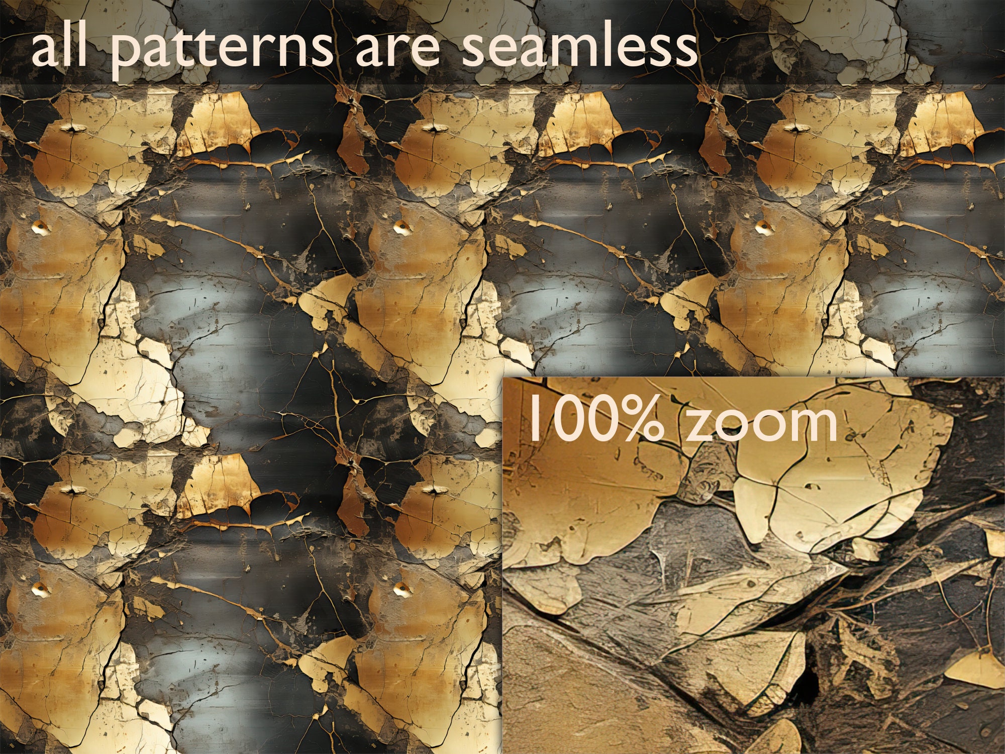 Antique Gold Digital Paper Backgrounds Golden Textures, Scrapbook Paper ...