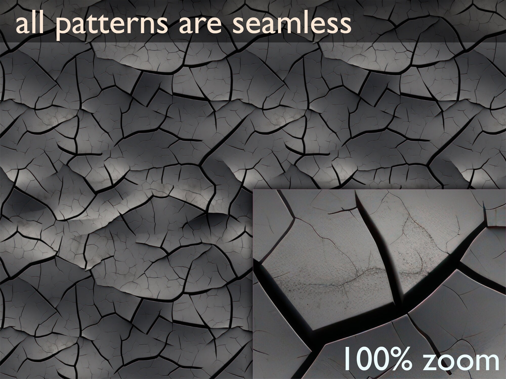 20 Seamless Cracked Abstract Texture Background,ground Texture ...