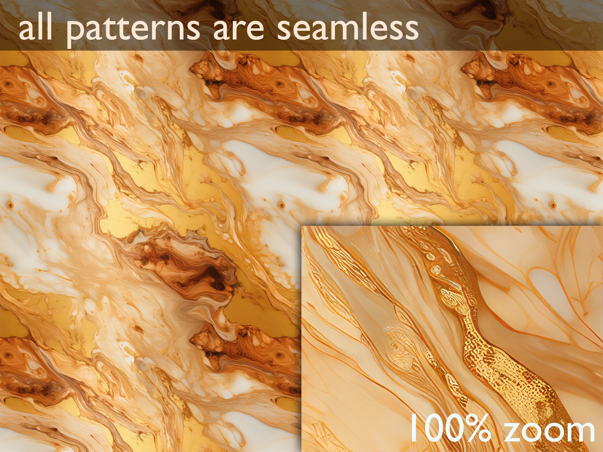 20 Seamless Luxury Gold Marble Texture Backgrounds, Decorative Luxury ...