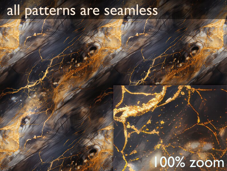 20 Seamless Wood With Gold Veins Backgrounds, Old Wood Plank With Gold ...