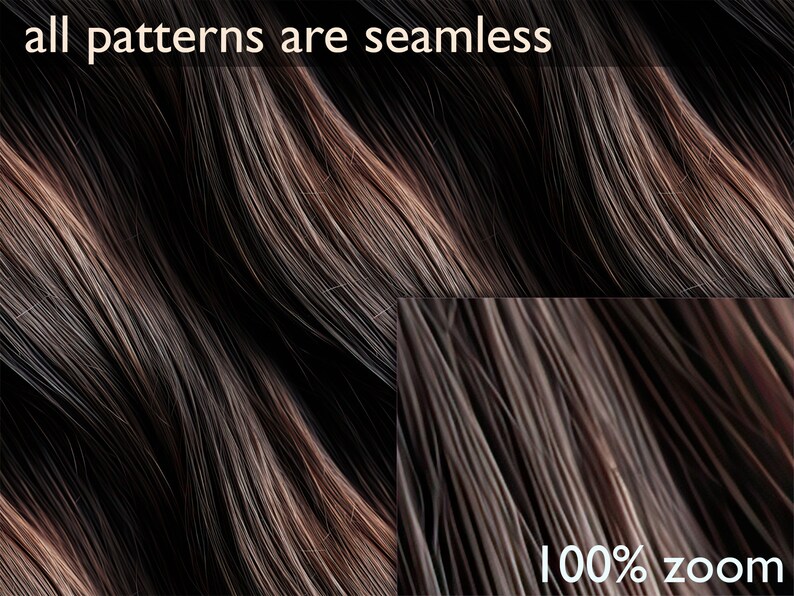 Seamless Hair Texture Backgrounds: Salon & Stylist Flyers (20 JPG ...