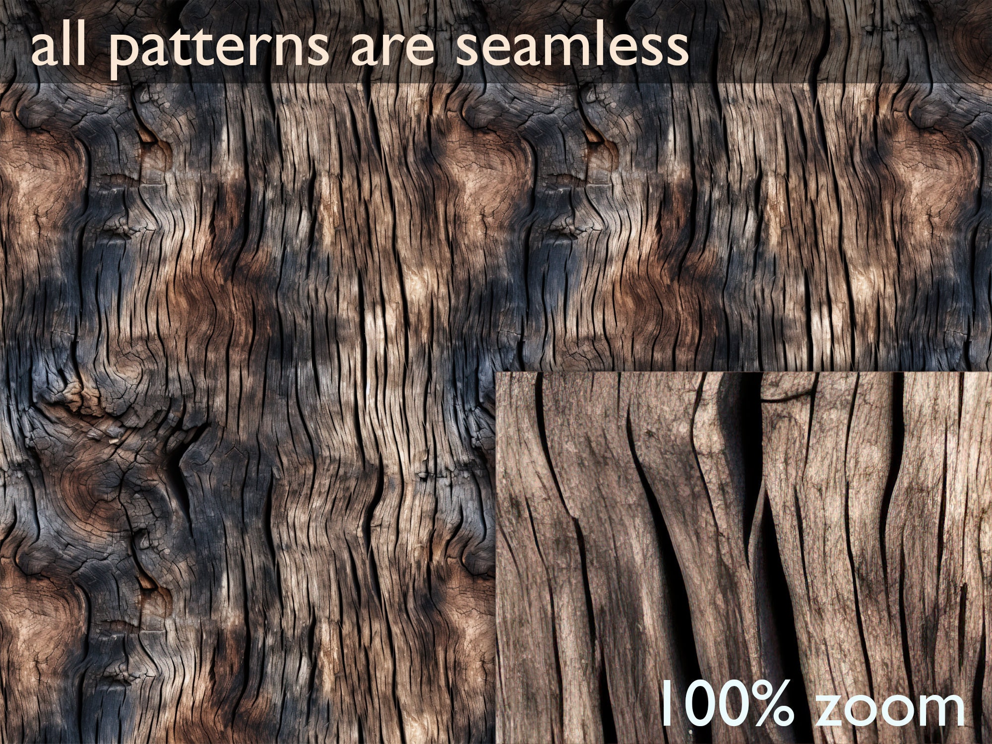 20 Seamless Wooden Plank Pattern Backgrounds, Wood Texture, Seamless ...
