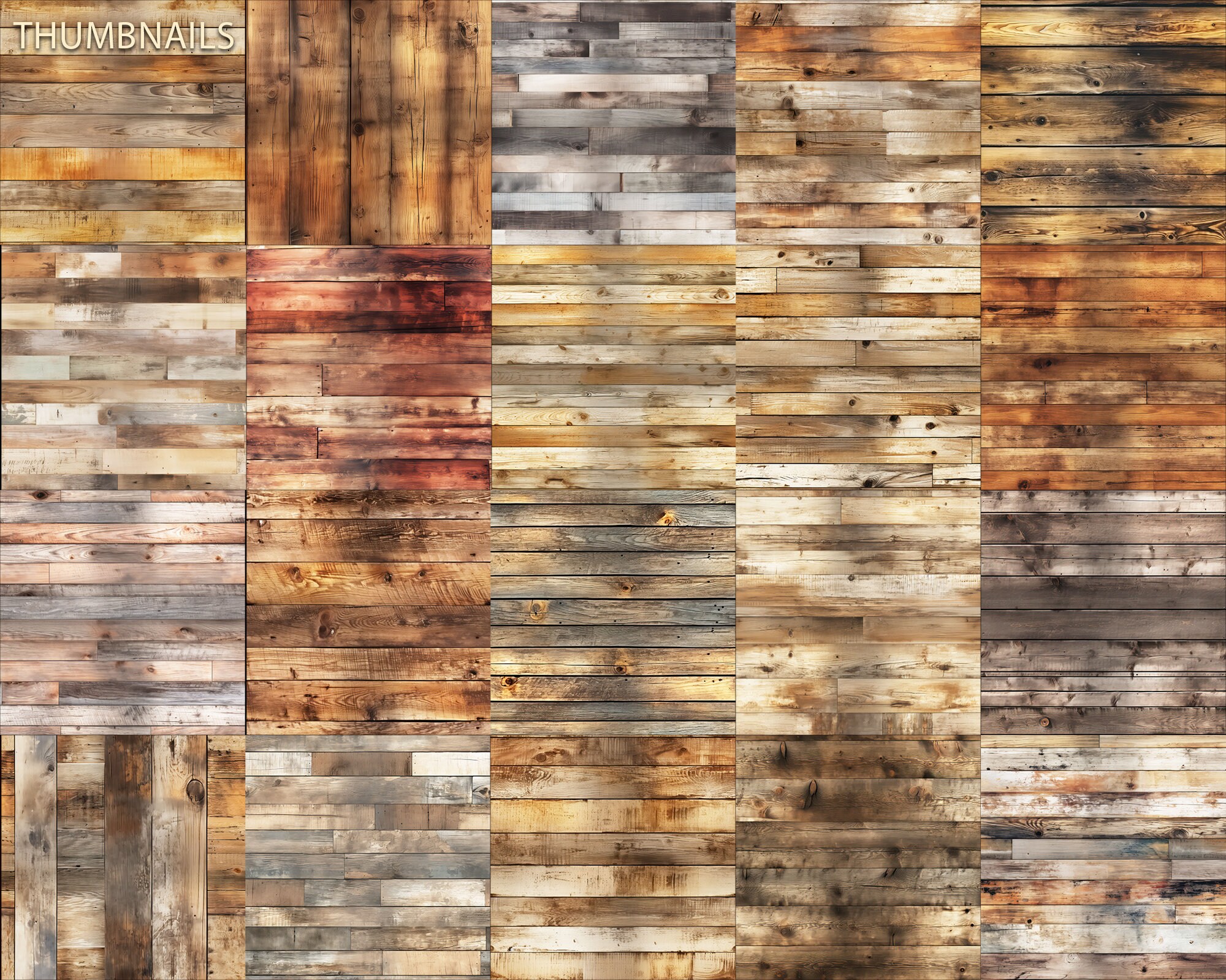 20 Seamless Wooden Plank Background, Seamless Pattern, Digital Wood ...