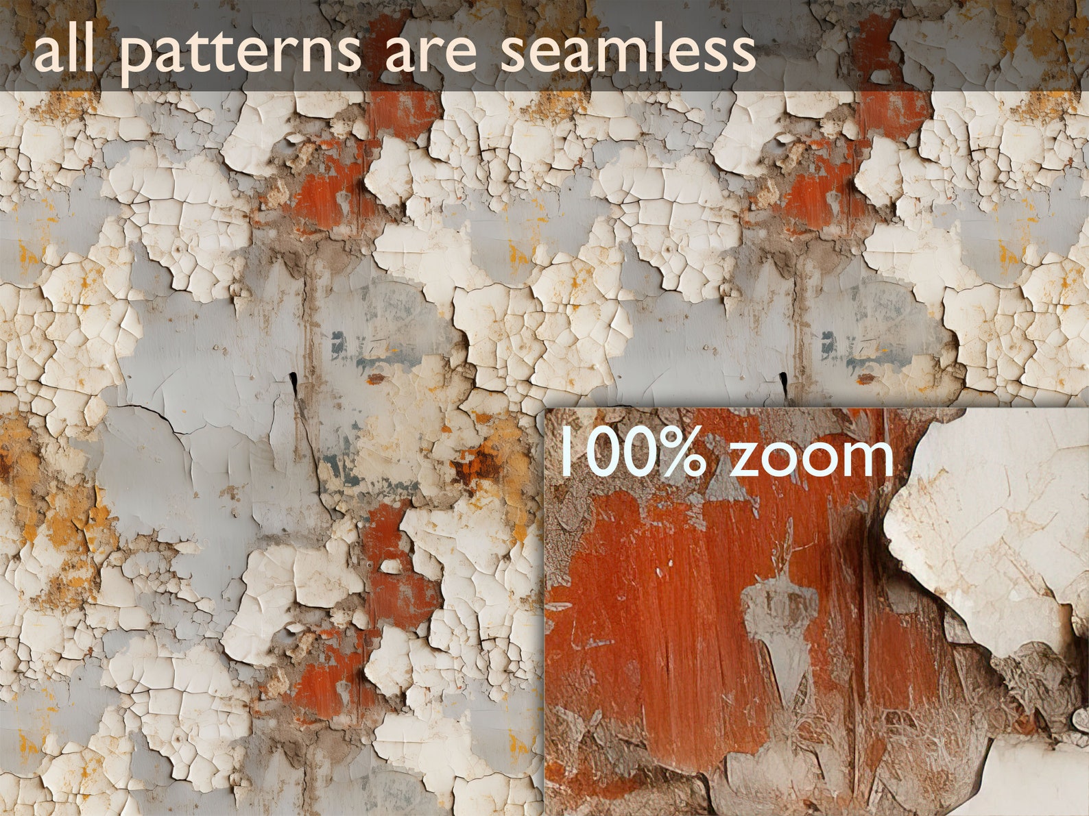 18 Seamless Cracked Wall With Gold Background, Seamless Pattern, Paint ...