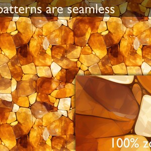 20 Seamless Abstract Amber Texture Background, Marble Background ...