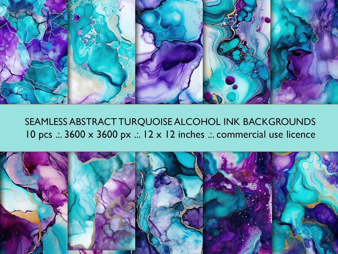 Alcohol Ink Textures: Seamless Liquid Backgrounds (digital Download) - Etsy