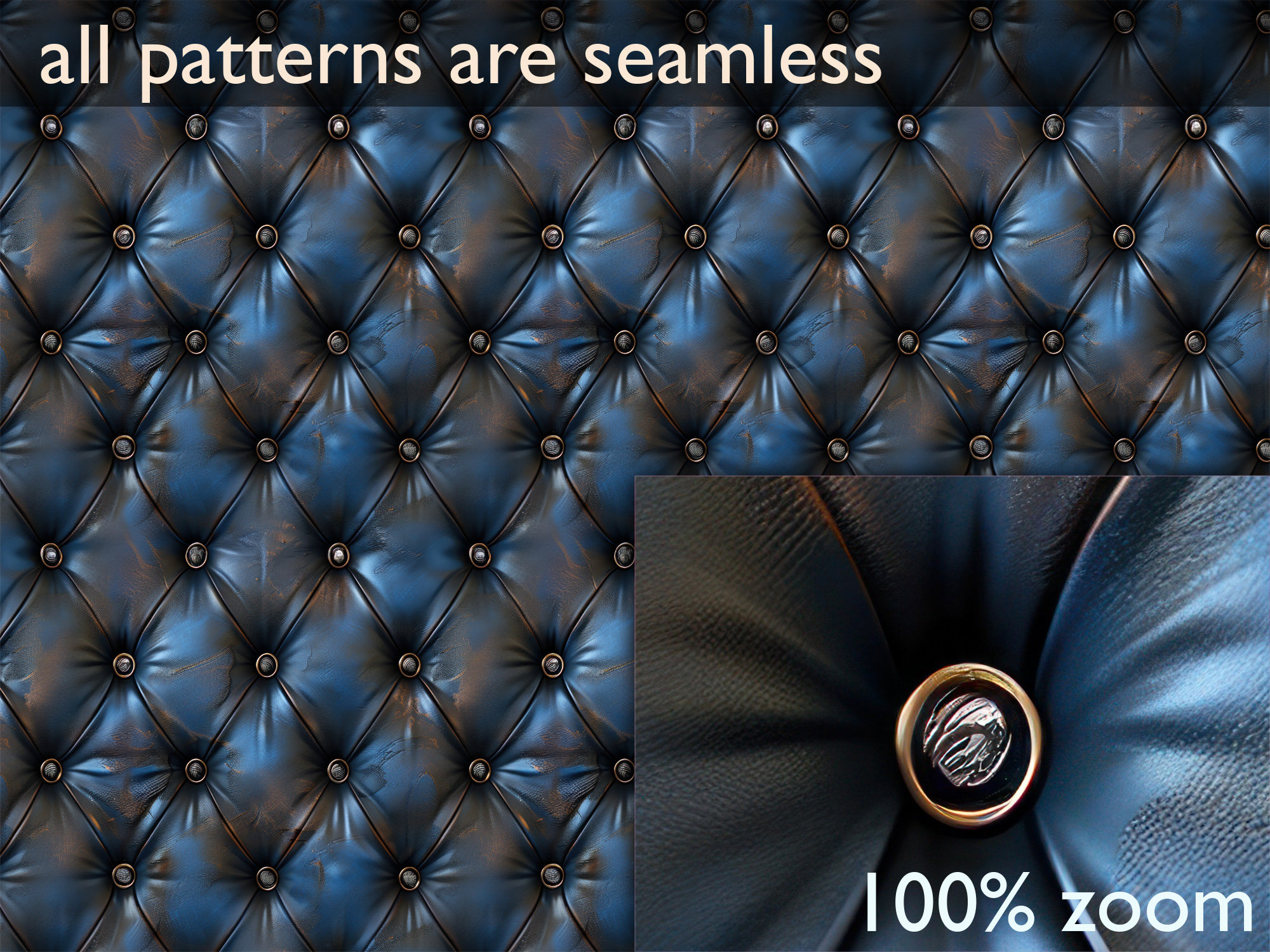 Royal Upholstery Leather Textures: Seamless Elegant Patterns (digital ...