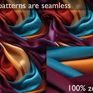 20 Seamless Shiny Satin Fabric Texture Backgrounds, Seamless Pattern ...