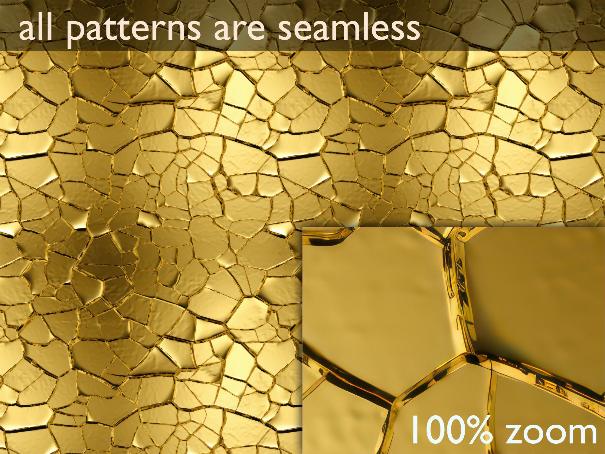 20 Seamless Cracked Golden Texture, Dark Gold Grunge Cracked Paper ...