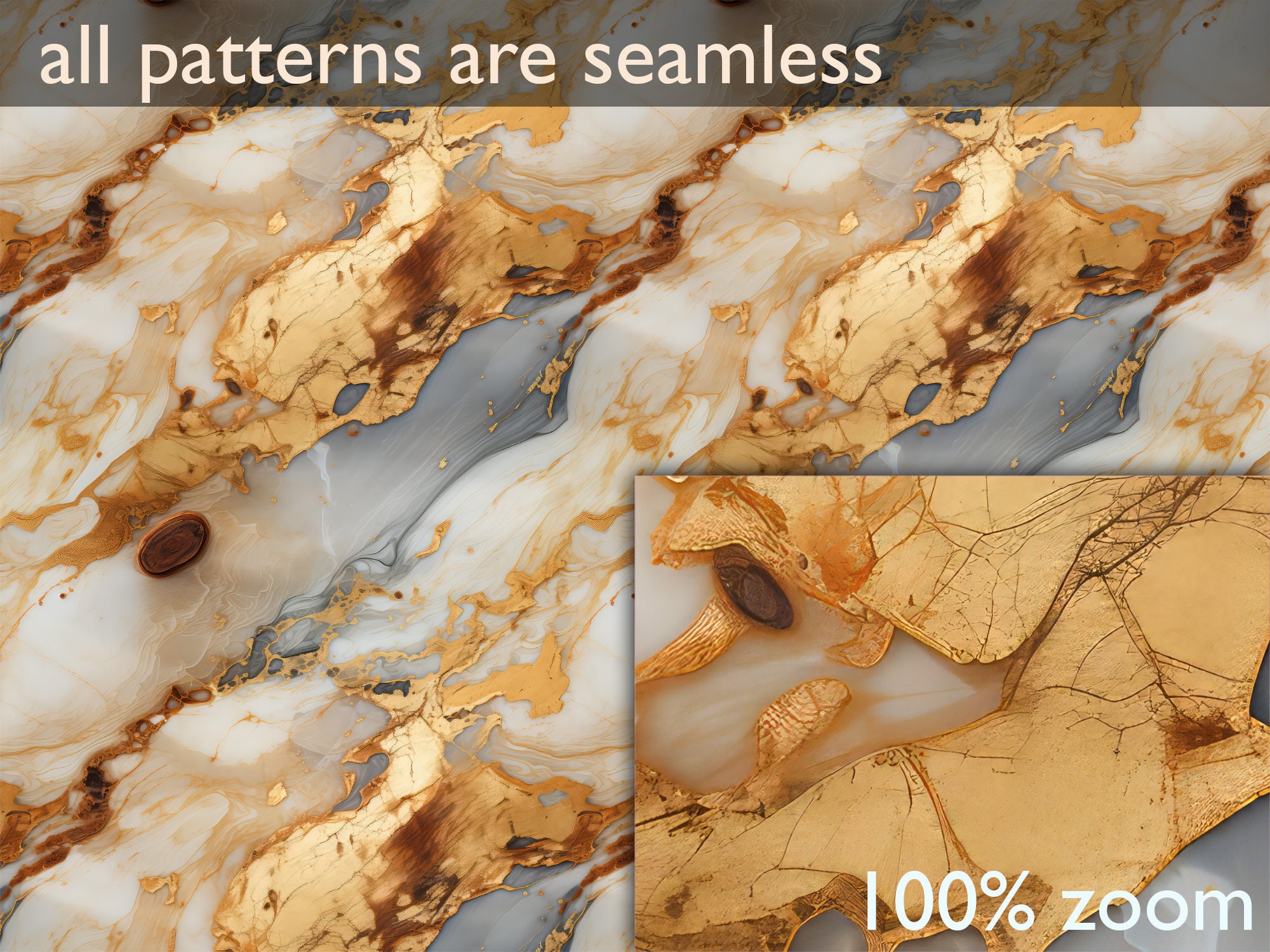 20 Seamless Luxury Gold Marble Texture Backgrounds, Decorative Luxury ...