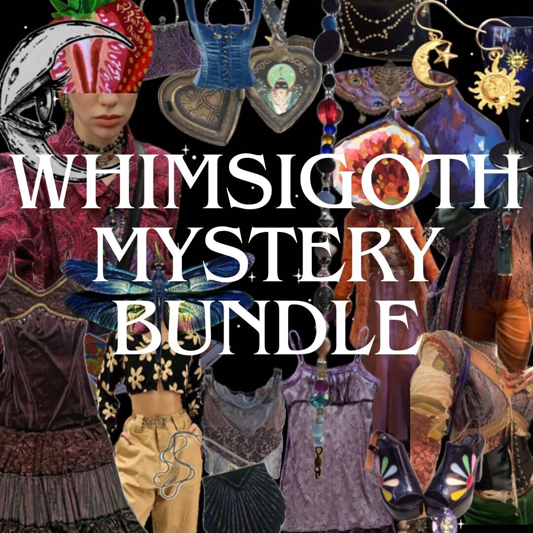 Whimsigoth Mystery Bundle. Vintage, Thrifted, and Handmade Items ...