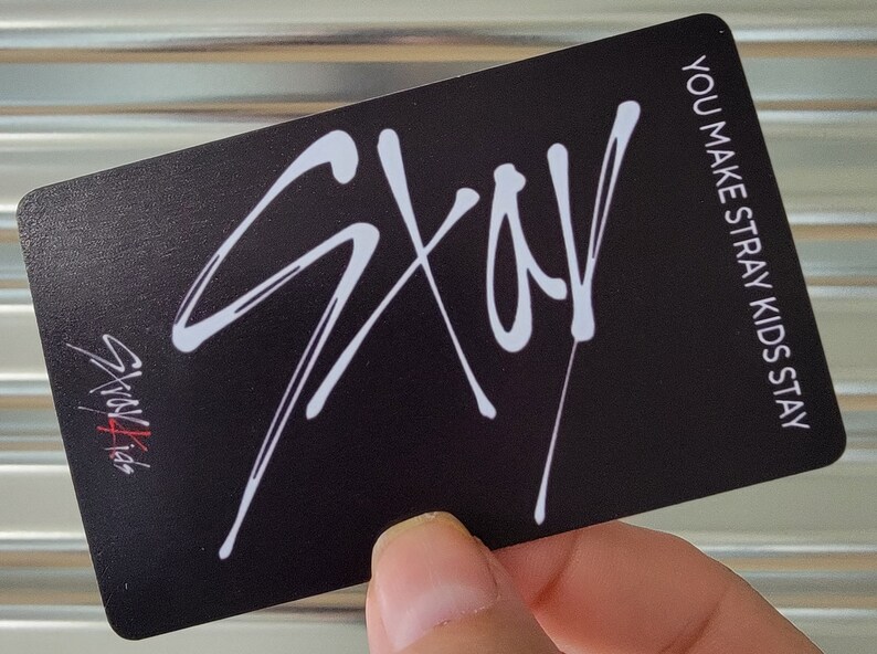 Stray Kids Personalized Stay Membership Cards - Etsy