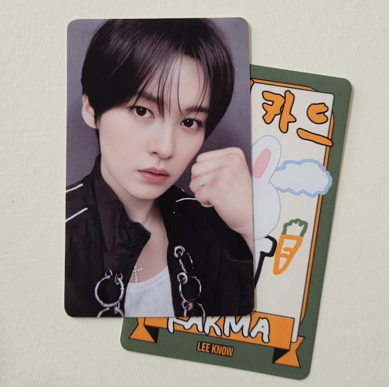 Stray Kids : Karma Fans Shop Lucky Draw Photocards - Etsy