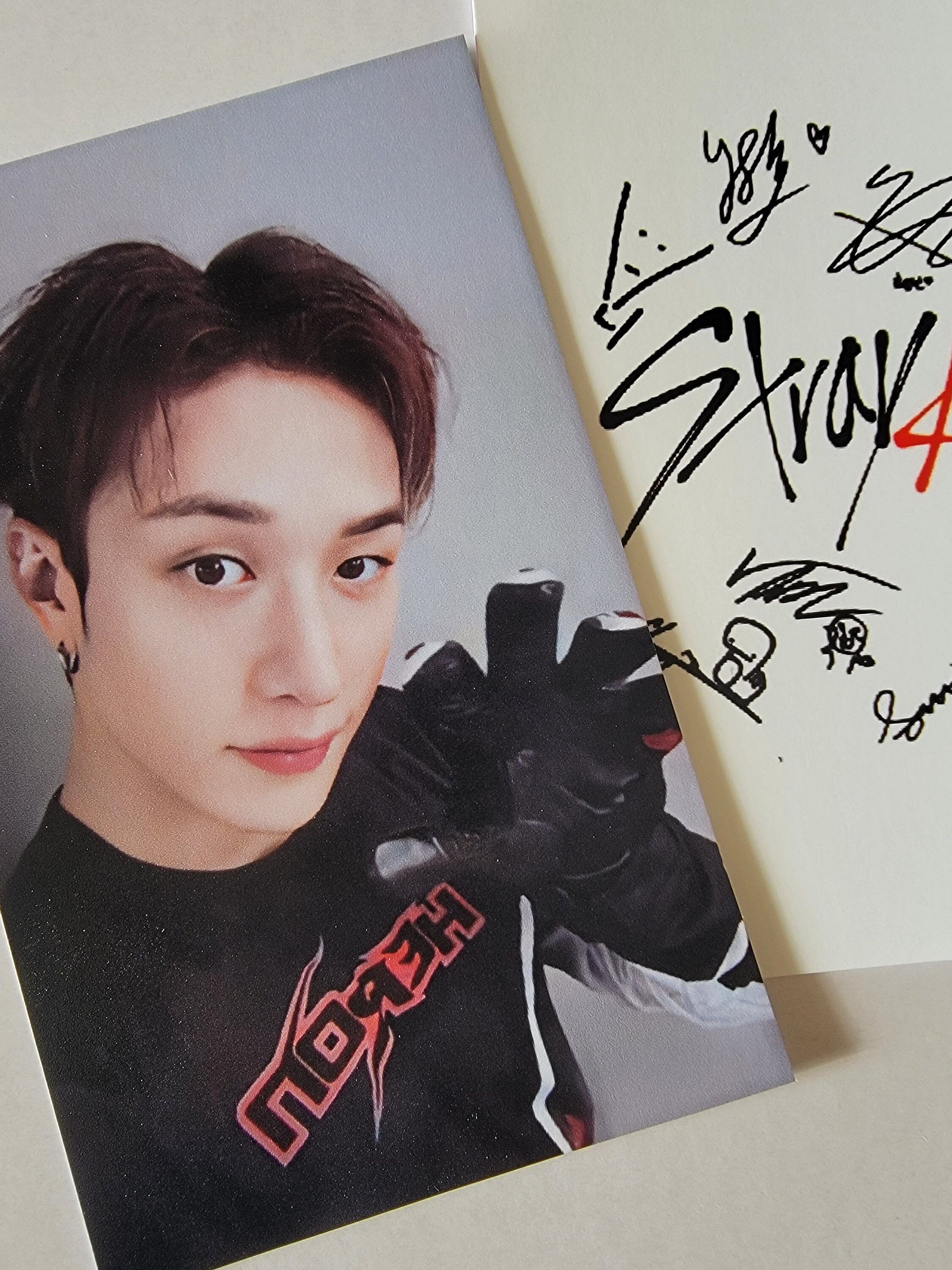 Stray Kids Rock Star 2nd Week Motorcycle Clothing Photocards - Etsy UK