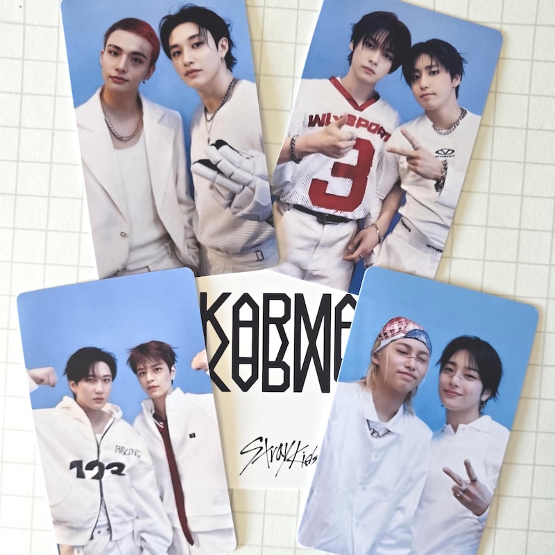 Stray Kids Photocards Karma - Etsy