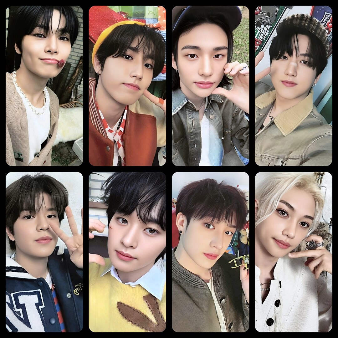 SKZ 4th Gen Fanship Kit Photocards - Etsy