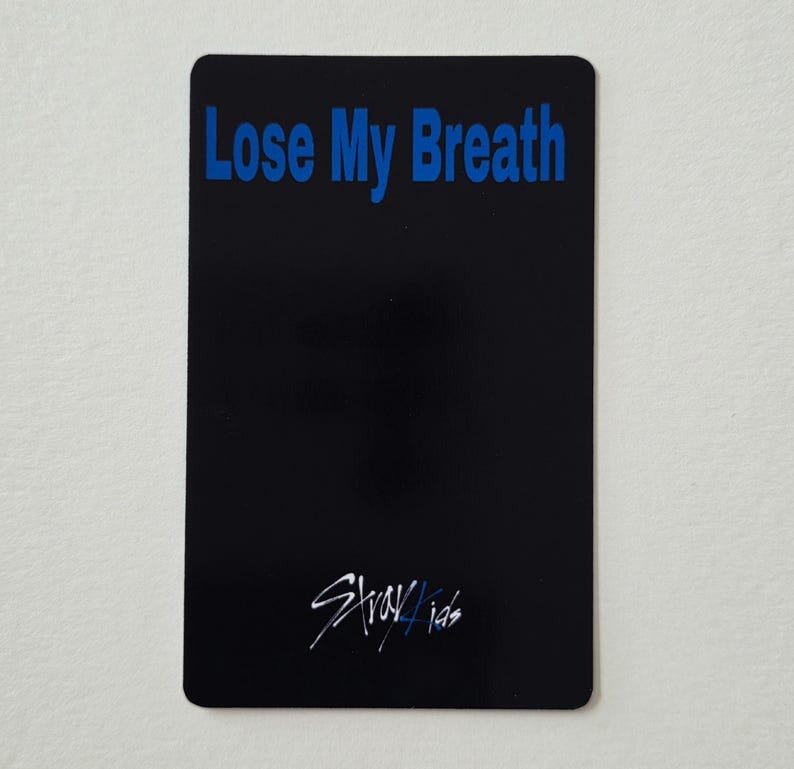 Stray Kids : Han - Lose My Breath Streaming Event Photocards - Etsy