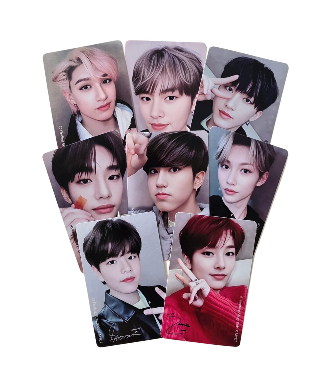 Stray Kids : SKZ X MYCT Photocards - Etsy