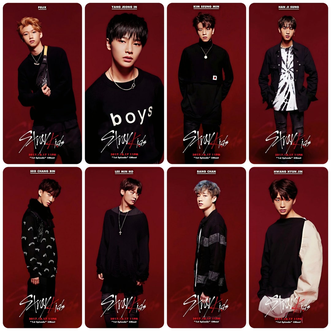 Stray Kids Pre Debut Survival Show Pcs - Etsy