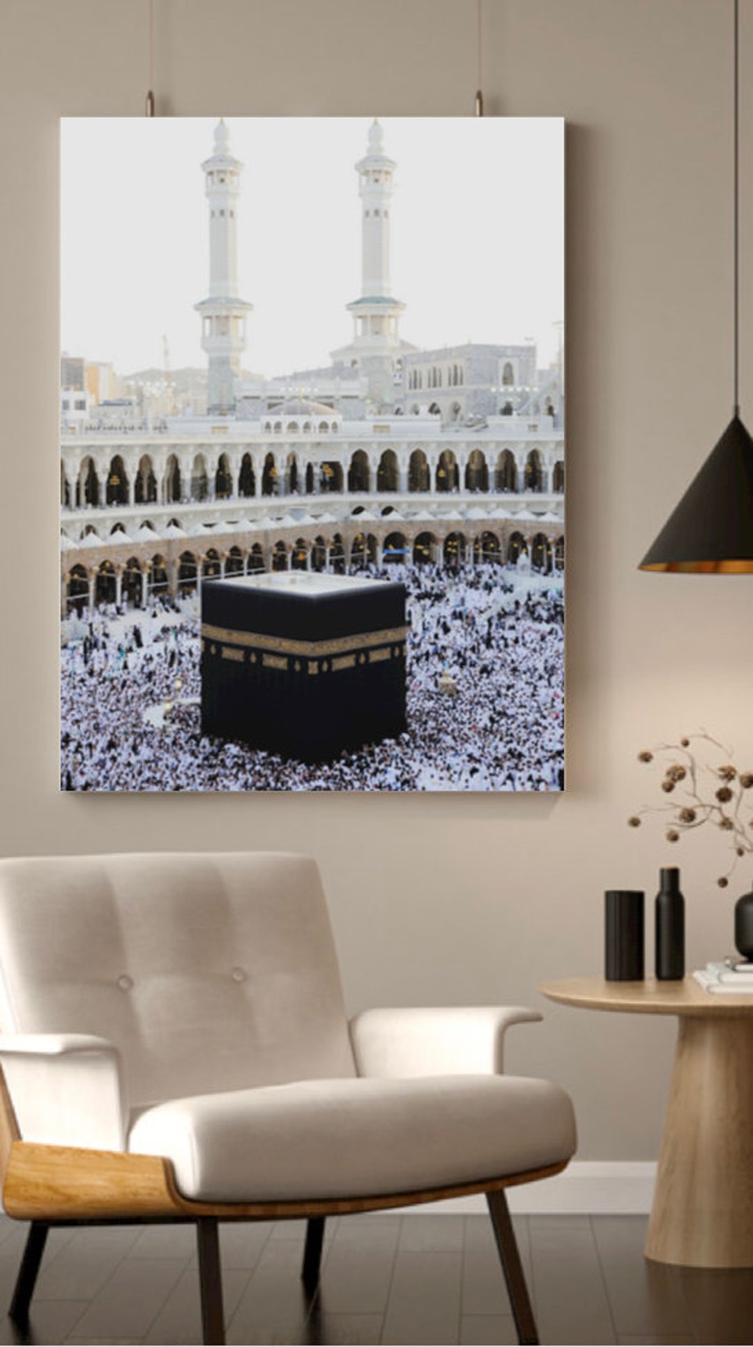 Large Printable Poster of the Kaaba, Printable Islamic Decoration - Etsy