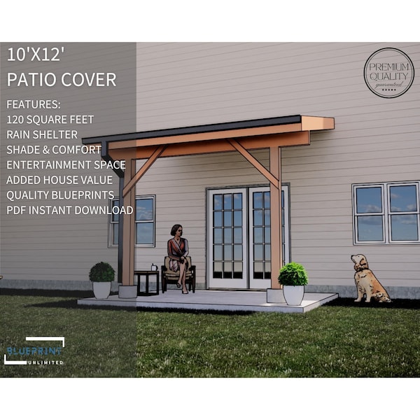Patio Cover Plans - Etsy