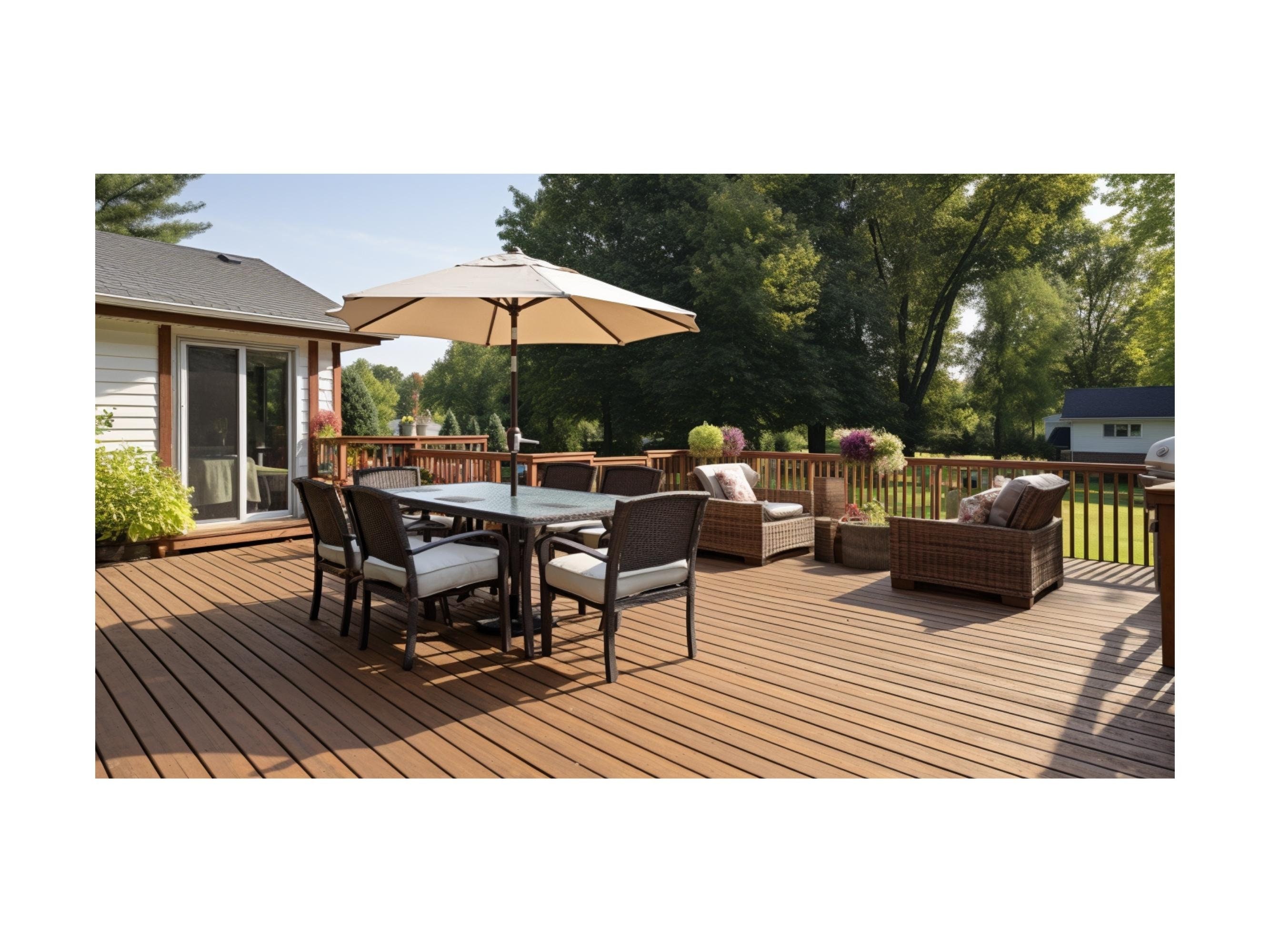 Deck Plans 12x14 for DIY Construction and Permit - Etsy