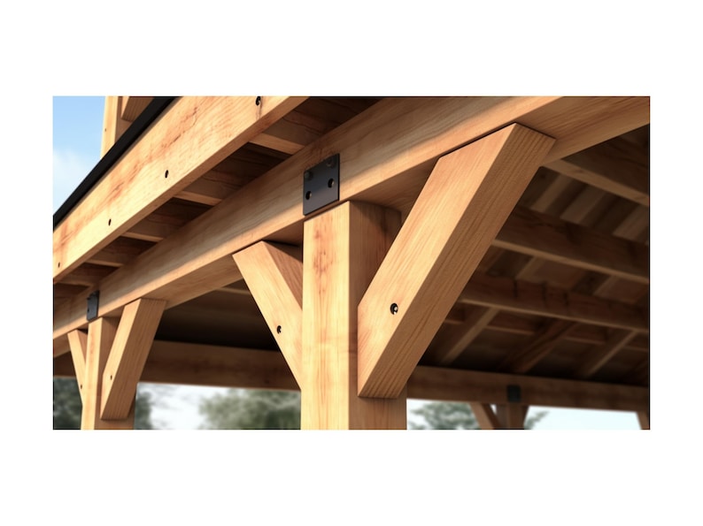 Patio Cover Plans 19x27 for DIY Construction and Permit - Etsy