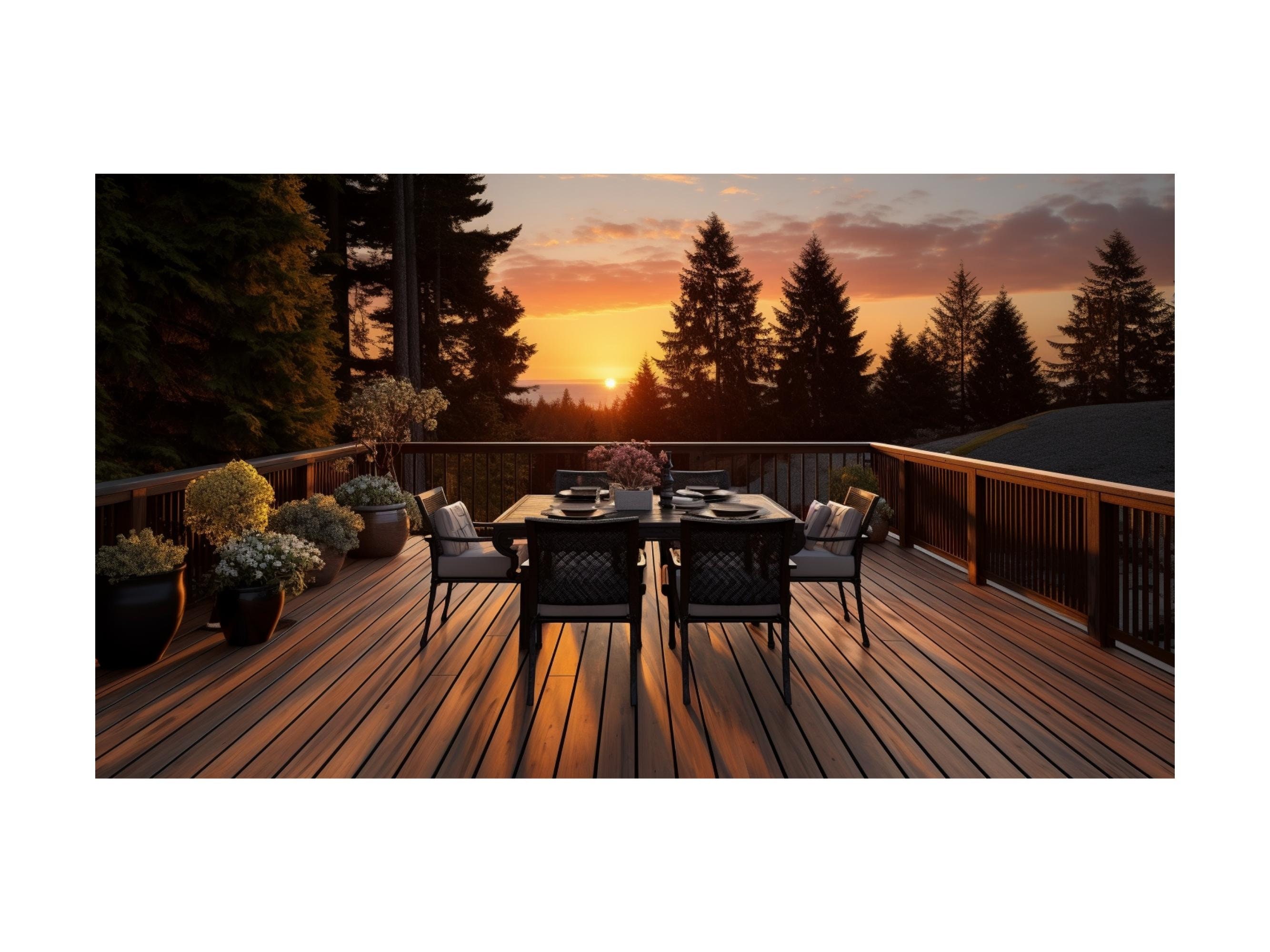 Deck Plans 14x14 for DIY Construction and Permit - Etsy