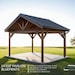 Pavilion Plans 14x18 for DIY Construction and Permit - Etsy