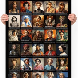Women in STEM Poster: Inspirational Scientists, Artists - Classroom ...