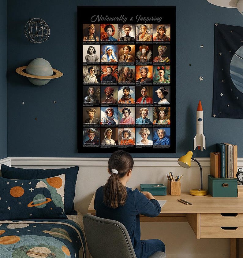 Women in STEM Poster: Inspirational Scientists, Artists - Classroom ...