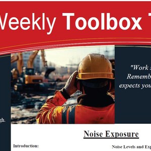 1 Year of Toolbox Talks - Safety Meeting - Construction Safety ...