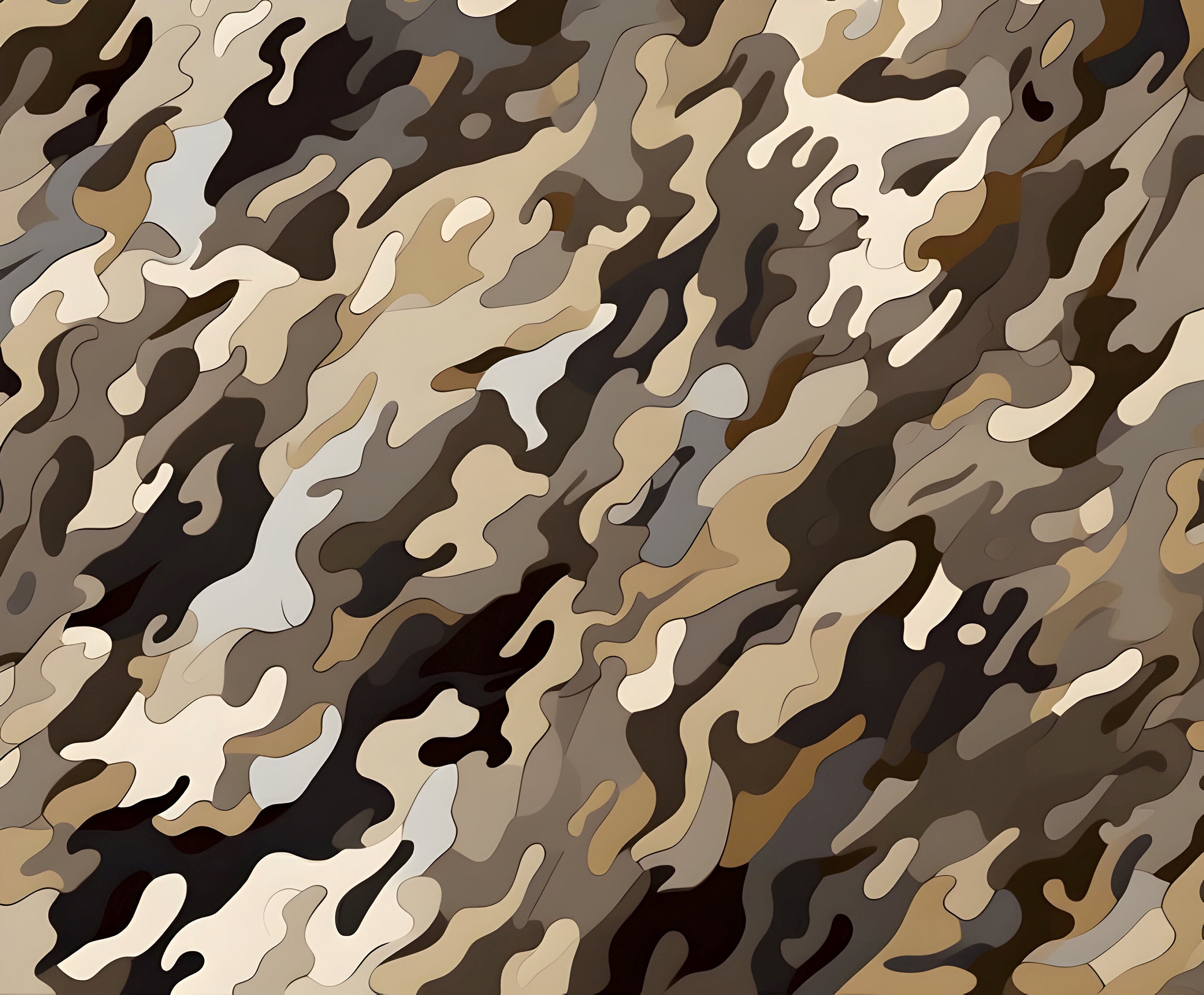 Earth Camo Pattern Military Camo Camouflage Design 300DPI Digital ...